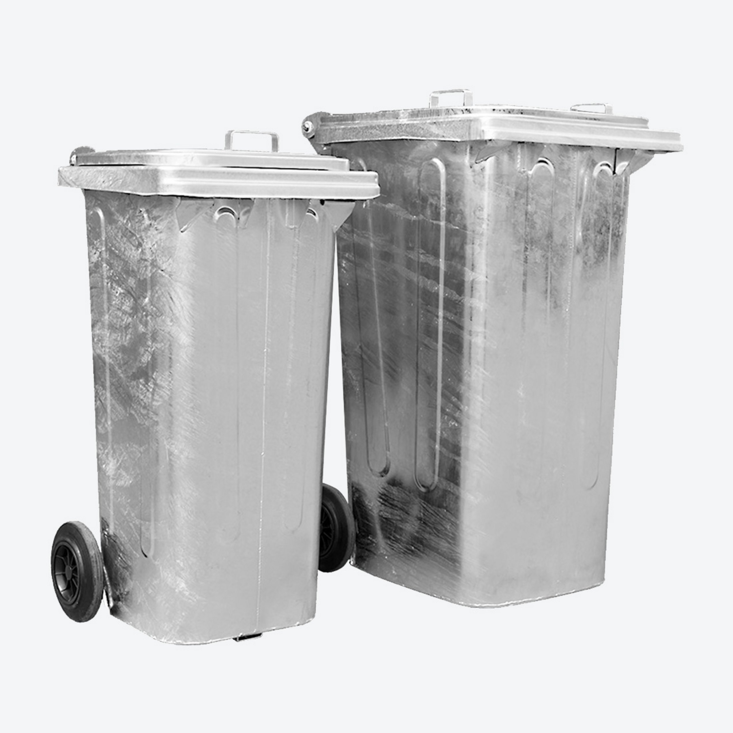 Steel waste container - Products - Home