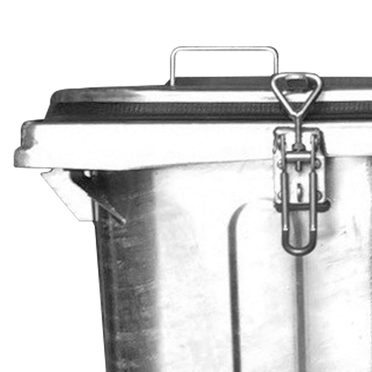Steel waste container - Products - Home